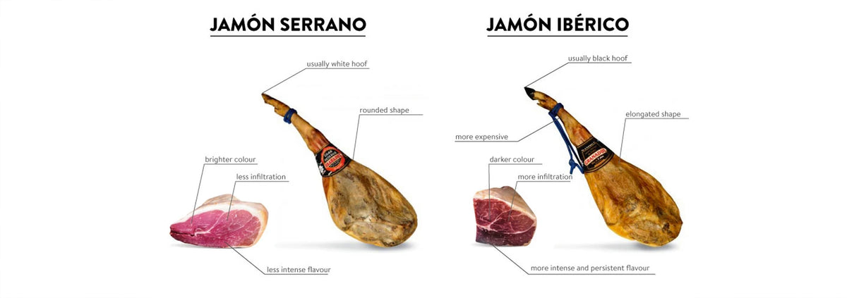 SERRANO VS IBERICO – Jamon.co.uk